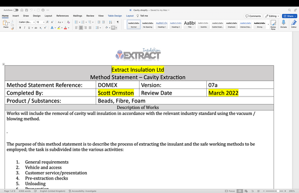 Cavity Wall Extraction Risk & Method – Extract Vac